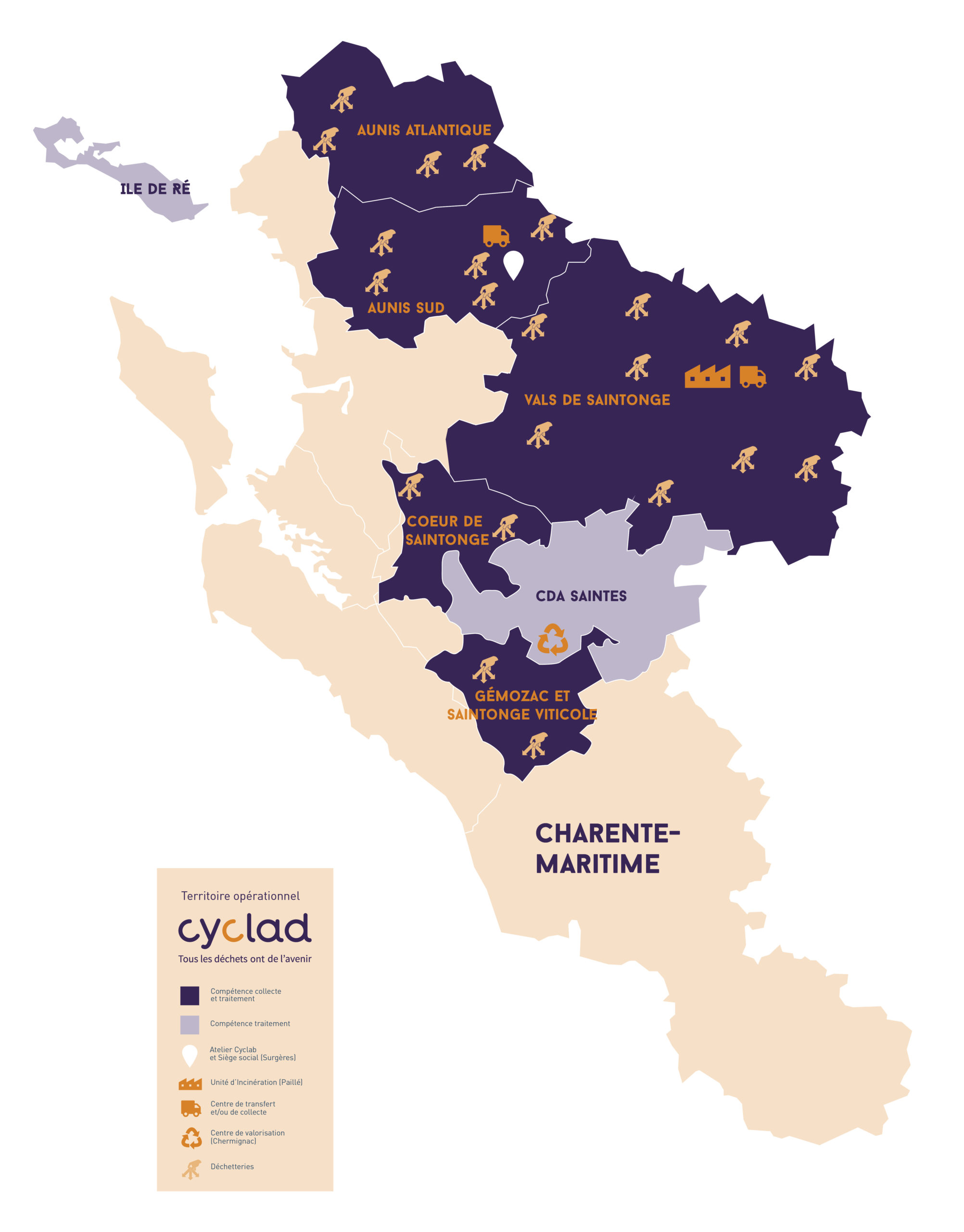 Le territoire - Cyclad
